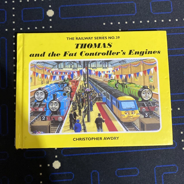 THOMAS AND THE Fat Controller's Engines Railway Series By Christopher ...