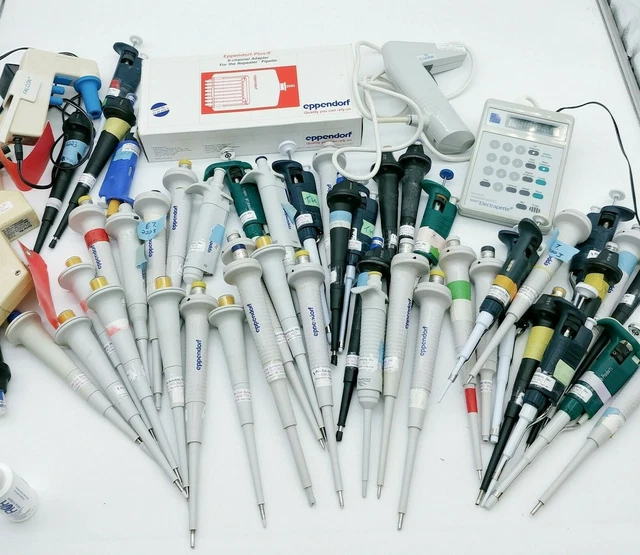 EPPENDORF, GILSON, MATRIX Multi Electrapette, 8-Channel Adapter Pipette ...