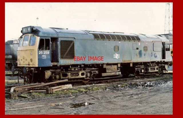PHOTO CLASS 25 Loco No 25259 Scrapped £1.65 - PicClick UK