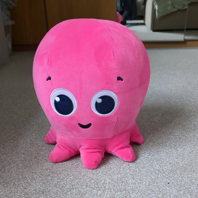 OCTOPUS ENERGY 9 inch Pink Plush Soft Toy. Bright And Fun Design £14.01 ...