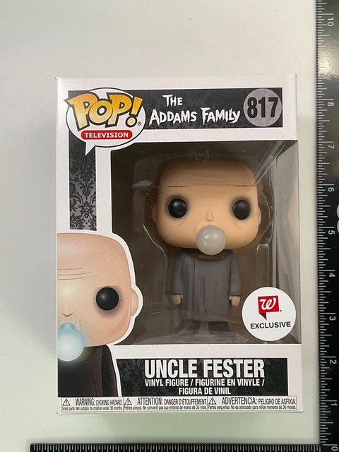 FUNKO POP! THE Addams Family: Uncle Fester #817 Walgreens +PROTECTOR ...