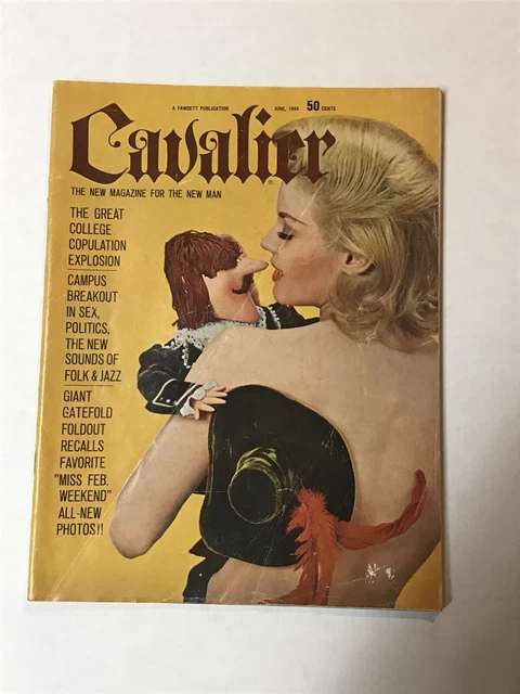 CAVALIER JUNE 1964 Risque Pin Up Magazine Magazine Vintage £6.97 ...