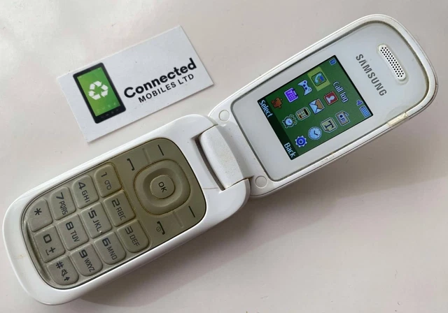 SAMSUNG GT E1270 - White (Unlocked) Mobile Phone Flip Fold - With Crack ...