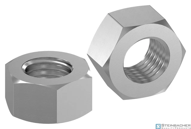 TUERCA HEXAGONAL DE acero inoxidable M20, DIN 934, A2 | STEINBACHER ...