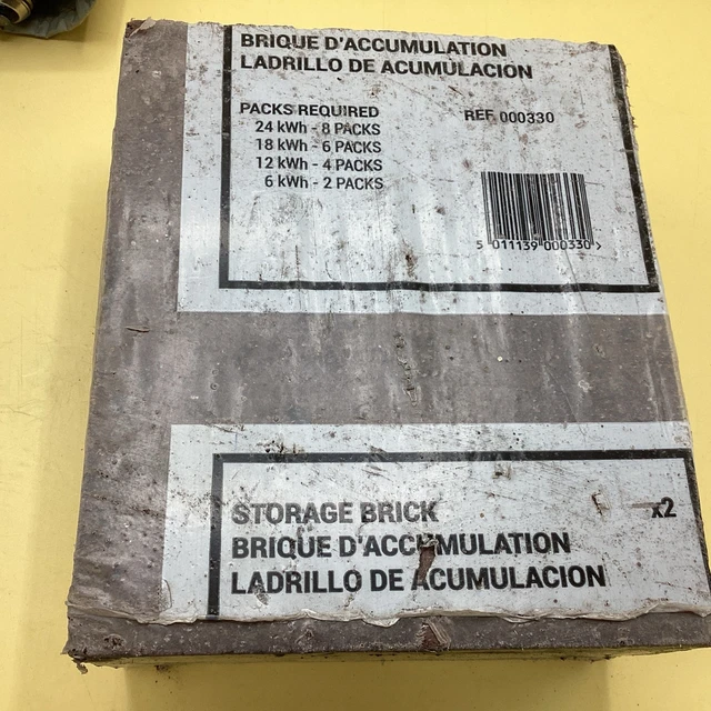 GLEN DIMPLEX 000330 (XT8300) Storage Heater Bricks (Pack of 2) £43.00 ...