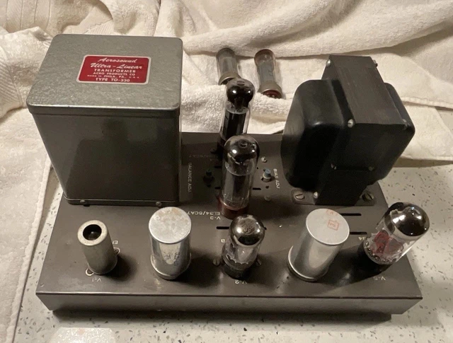 EICO HF-60 TUBE Power Amplifier w Acrosound Transformer Ex £561.63 ...