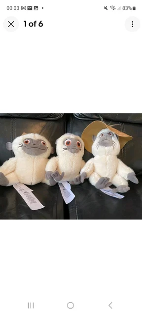 DISNEYS RAYA & The Last Dragon Monkey Plushies £9.95 - PicClick UK