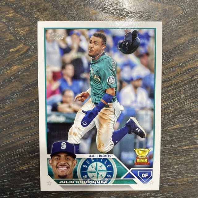 JULIO RODRIGUEZ 2023 Topps Series 1 All-Star Rookie Cup #330 Seattle ...
