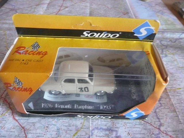 RENAULT DAUPHINE GORDINI 1093 Tour de Corse 1962 SOLIDO Racing 1/43 en boite EUR 12,00 - PicClick FR
