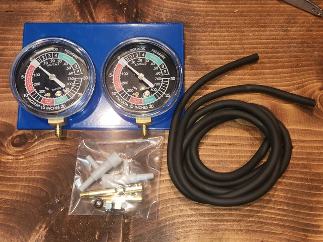 MOTORCYCLE-CARBURETORS CARB SYNCHRONIZER Balancing Tools Vacuum & Gauge ...