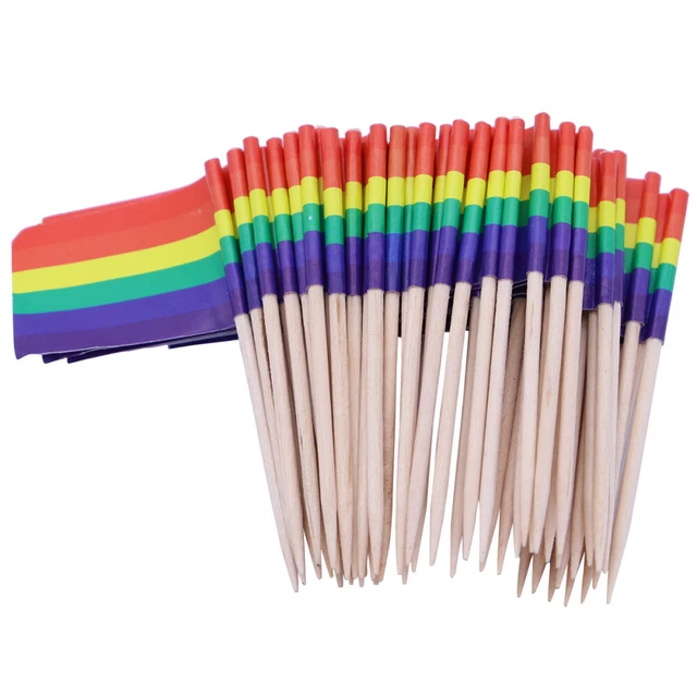PRIDE FLAGS RAINBOW Pride Flag Toothpicks Pride Flags £7.55 - PicClick UK