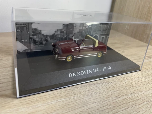 DE ROVIN D4 1950 - Hachette Atlas Altaya Ixo ech 1/43e dans sa boîte ...