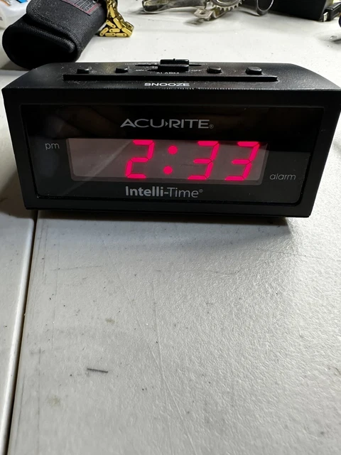 ACU-RITE INTELLI-TIME CLOCK Model 13002 $8.90 - PicClick