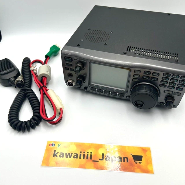 ICOM IC-910D 144/430MHZ Transceiver Operation confirmed from Japan £523 ...