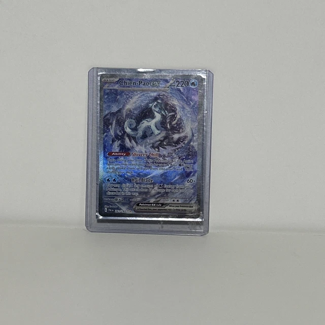 POKÉMON TCG CHIEN-PAO ex Scarlet & Violet - Paldea Evolved 261/193 Holo ...