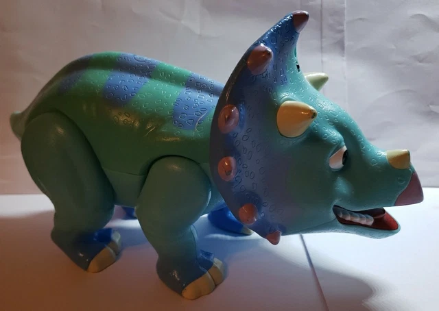 DINOSAUR TRAIN INTERACTIVE Talking Tank the triceratops with Sounds ...
