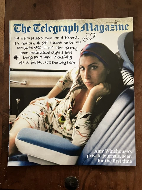 TELEGRAPH MAGAZINE, AMY Winehouse, Diana Henry, Victoria Moore, 19.8.23 ...