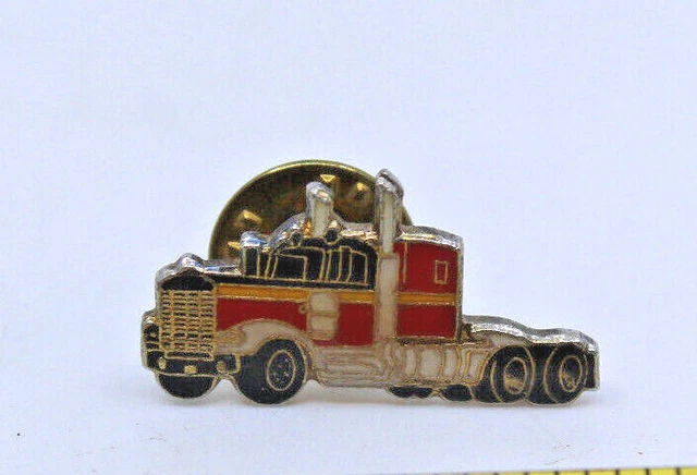 SEMI-TRUCK BIG RIG Automobile Multi Color Collectible Pin Pinback ...