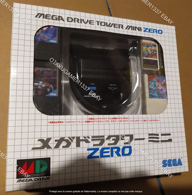SEGA MEGA DRIVE Tower Mini ZERO Official Product Adaptor Megadrive NEW ...