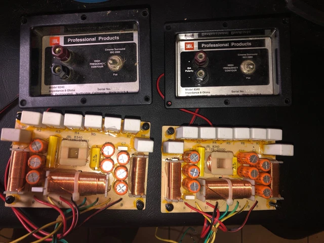 PAIR OF JBL 8340 Cinema Surround Crossover Networks £27.39 - PicClick UK