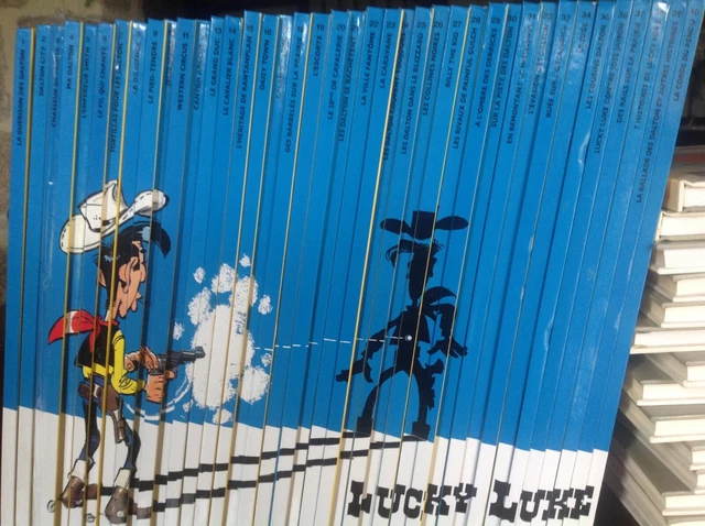 LUCKY LUKE L'INTÉGRALE collection complète de 40 volumes morris ...