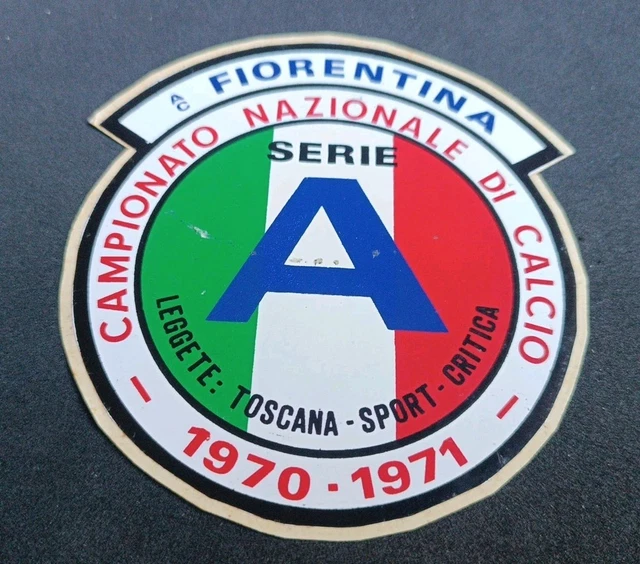 ADESIVO STICKERS SIMBOLO Badge Stemma Logo Crest Club Fiorentina ...