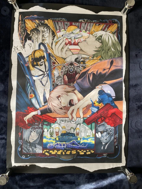 DEATH NOTE ART Poster Obata Takeshi Exhibition B2 20.28x28.66 in ...