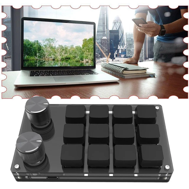 12-KEY KEYBOARD PROGRAMMING Macro Keypad Mechanical Keyboard NICE G4F7 $34.78 - PicClick CA