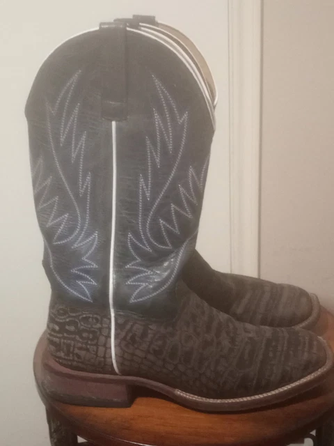 HORSE POWER COWBOY Boots Mens Size 10D Leather Western Vintage HP 1855 ...