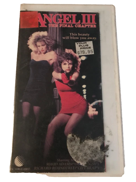 ANGEL III THE FINAL CHAPTER VHS Original Release Price Sticker Hard ...
