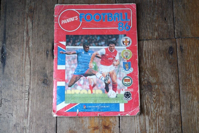 PANINI FOOTBALL 86 Sticker Album Incomplete £20.00 - PicClick UK