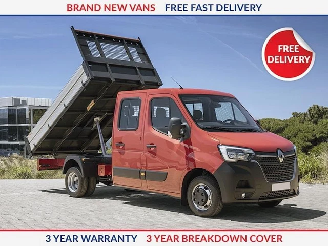RENAULT MASTER TIPPER Crew Cab Double Cab Tipper Diesel Manual £394.80 ...