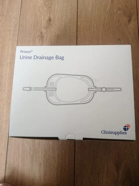 10 X PROSYS Urine Drainage Bag 500ml Leg Bag With Lever Tap, Long Tube ...