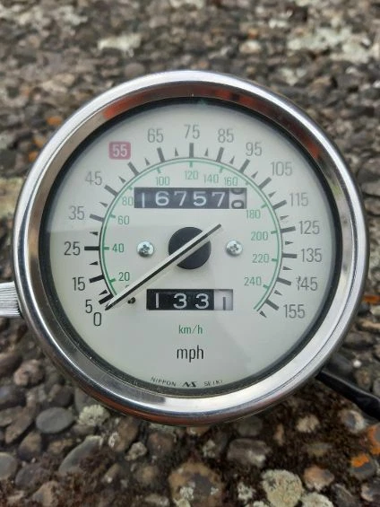 YAMAHA V-MAX VMAX v max 1200 Tacho Originaltacho mit 16757 Mph EUR 79 ...