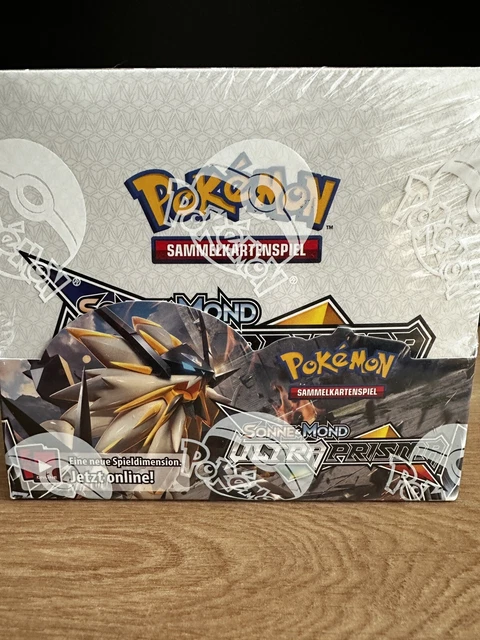 POKÉMON SONNE MOND Ultra Prisma Display 36 Deutsch Sealed Ungeöffnet ...