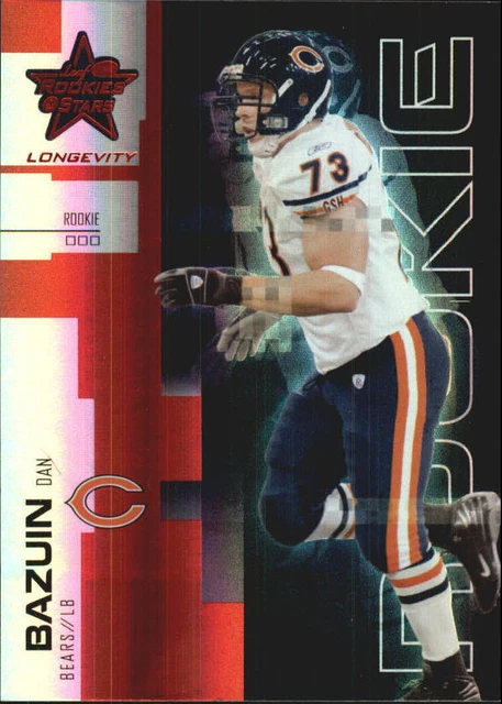 CARTE DE FOOTBALL 2007 Rookies & Stars Longévity Ruby Bears #131 Dan ...