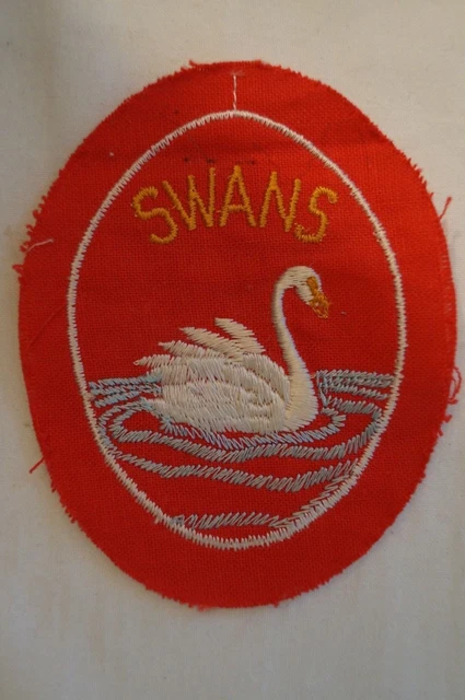SOUTH MELBOURNE SWANS - Vintage - VFL - Scarce - Swans Cloth Patch. $59 ...