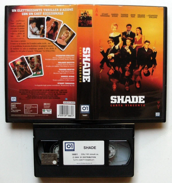 VHS SHADE CARTA Vincente (2003) Sylvester Stallone -01 Distrib./Dnc- Ex ...