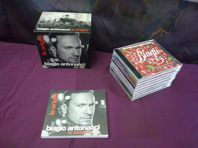 BIAGIO ANTONACCI - "Le Origini 89 - 99" Cofanetto 7 CD+1 DVD +Book "Le ...