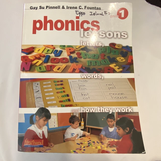 1ST GRADE - PHONICS LESSONS (Letters & Words) (2003, Fountas & Pinnell ...