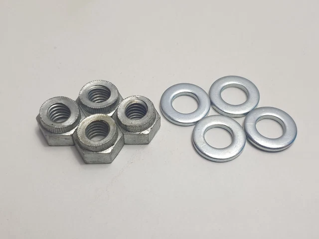 FORD CAPRI FACTORY CORRECT REAR LEAF SPRING SHACKLE NUTS MK1 MK2 MK3 2 ...