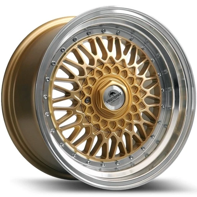 FORZZA MALM WHEELS Alloy Rims Gold 8j 16 Inch 5x100/112 ET20 BMW BBS ...