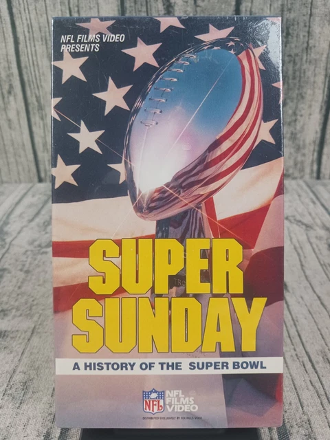 SUPER SUNDAY - A History of the Super Bowl (VHS, 1987) Brand New ...