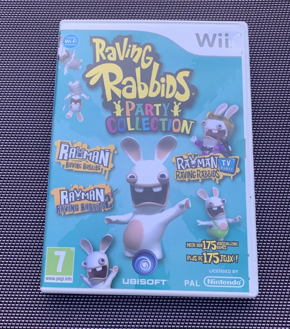 JEU NINTENDO WII Raving Rabbids Party Collection FRA Comme Neuf EUR 6 ...