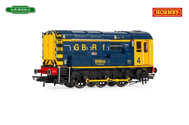 OO GAUGE HORNBY R30141 Class 08 818 'Molly' GB Railfreight GBRF Shunter ...