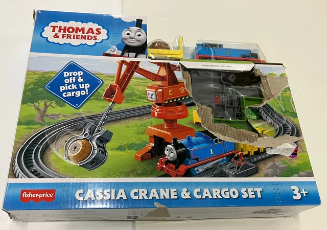 FISHER PRICE THOMAS And Friends Trackmaster Cassia Crane And Cargo Set ...