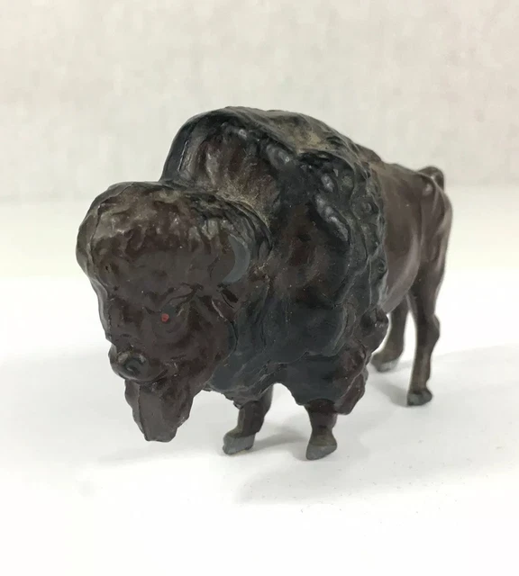 VINTAGE BRITAINS LEAD Zoo Series American Byson / Buffalo 935 9cm In ...