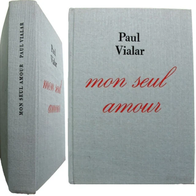 MON SEUL AMOUR 1971 Paul Vialar Cercle du nouveau livre Jacques Sablier EUR 10,00 - PicClick FR