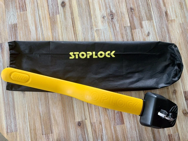 STOPLOCK PRO ELITE Car Steering Wheel Lock Immobiliser £35.00 - PicClick UK
