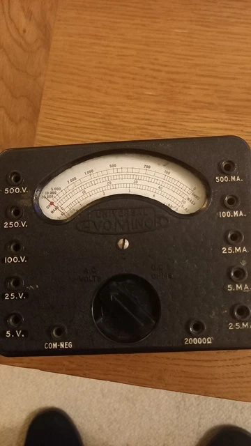 AVO MINOR TEST Meter £10.80 - PicClick UK